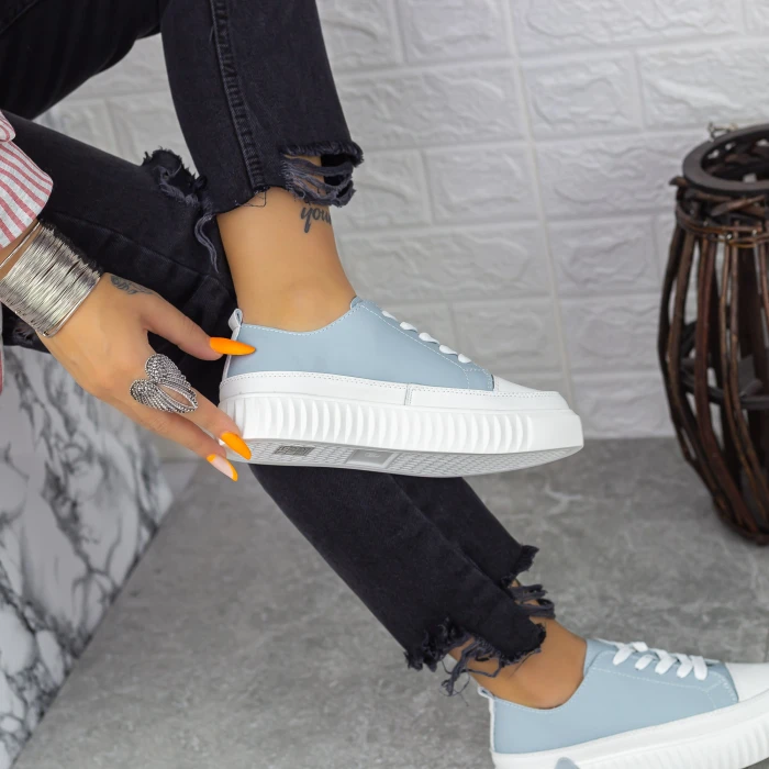 Pantofi Sport Dama AW418 Albastru deschis » Pantoful.ro